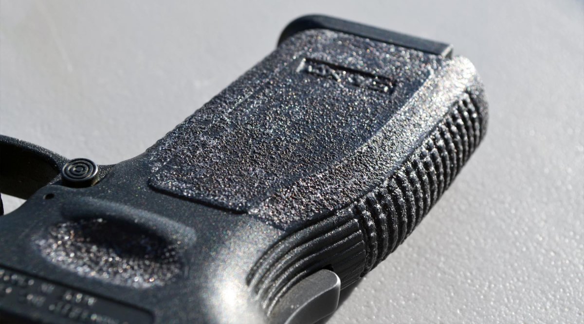 GunSkins Blog | Product Feature: Grip Assist™ Permanent Grip Additive