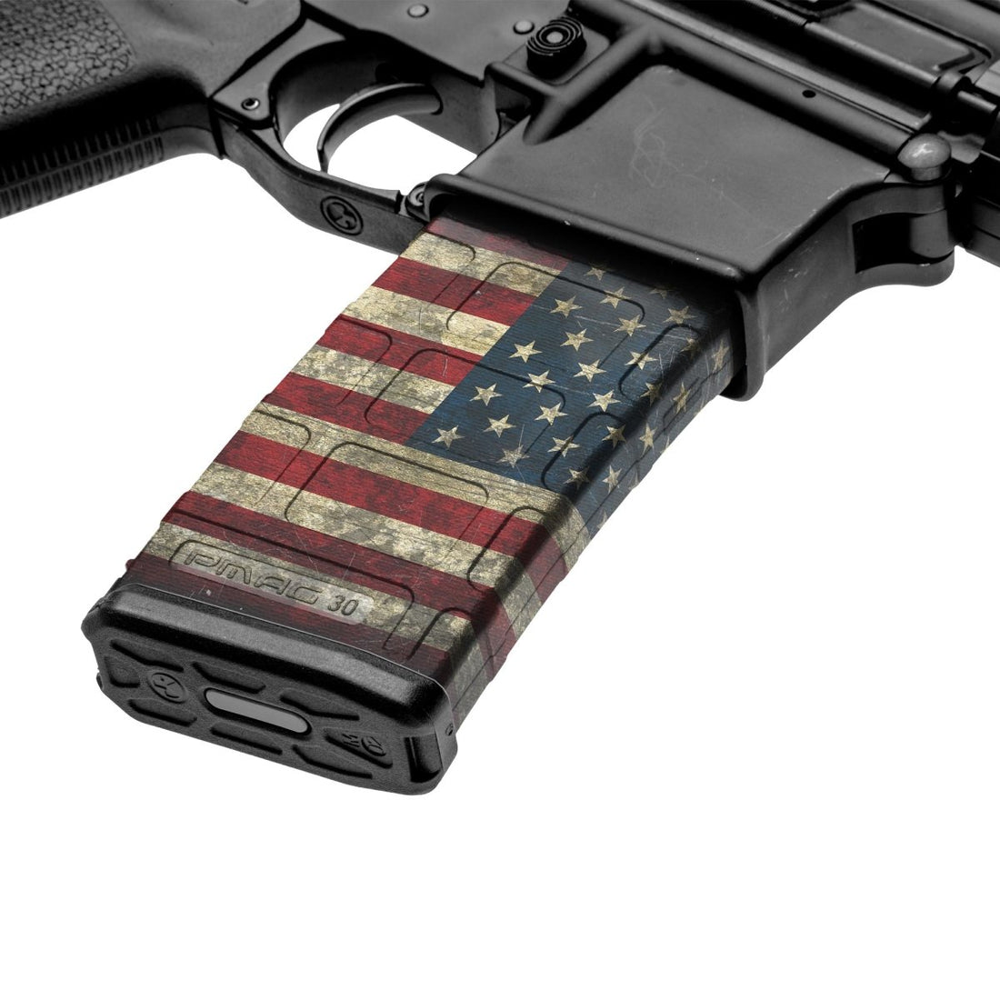 Patriotic AR-15 Mag Gun Skins | CamoWraps – GunSkins