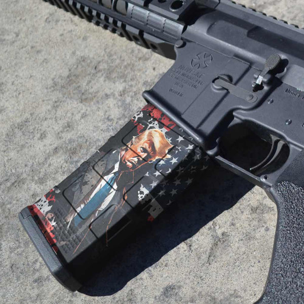 AR-15 Mag Skin (President Trump) – GunSkins