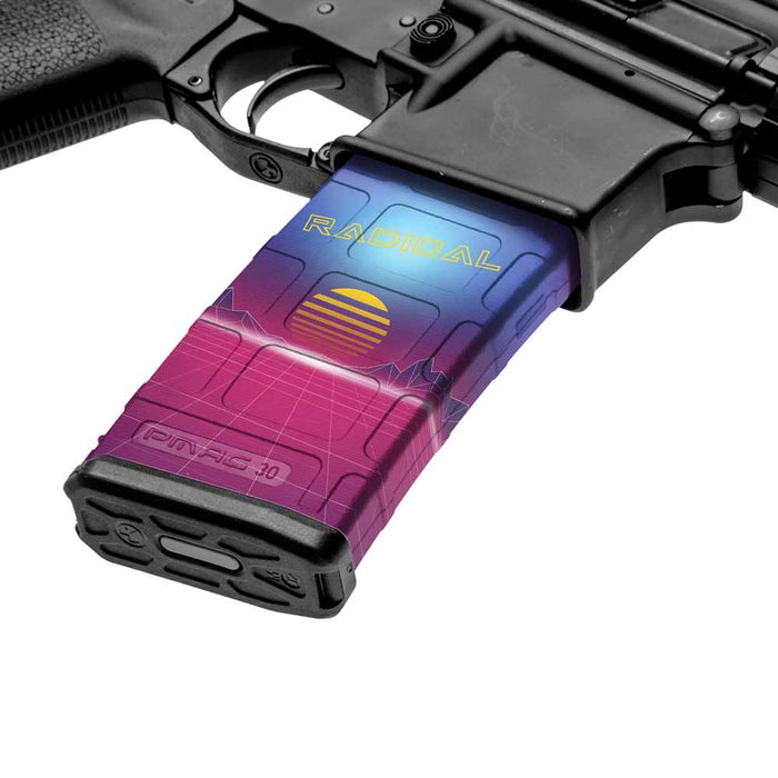 AR-15 Mag Skin (Retrowave) – GunSkins