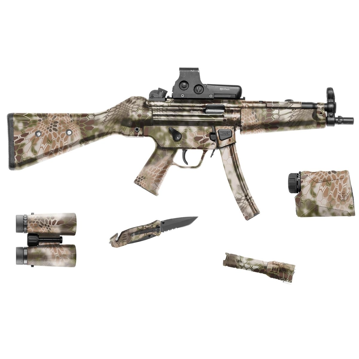 Kryptek Gear Skin Large | 8in x 50in | CamoWraps – GunSkins