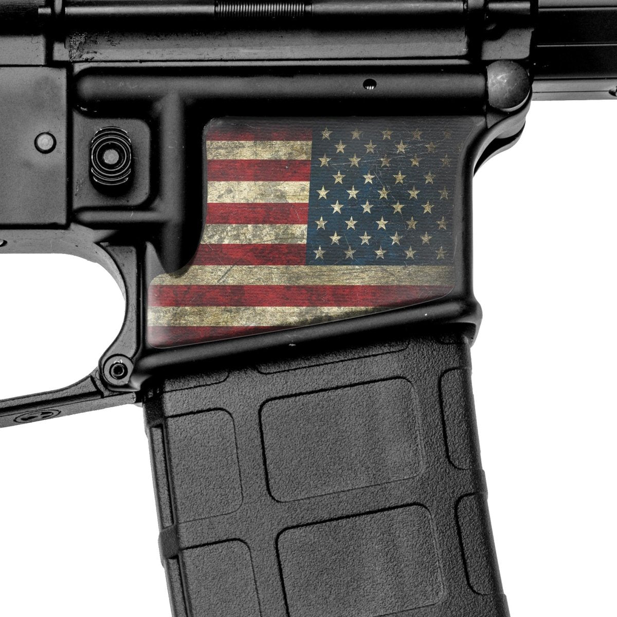 Patriotic AR-15 Mag Well Gun Skins | CamoWraps – GunSkins