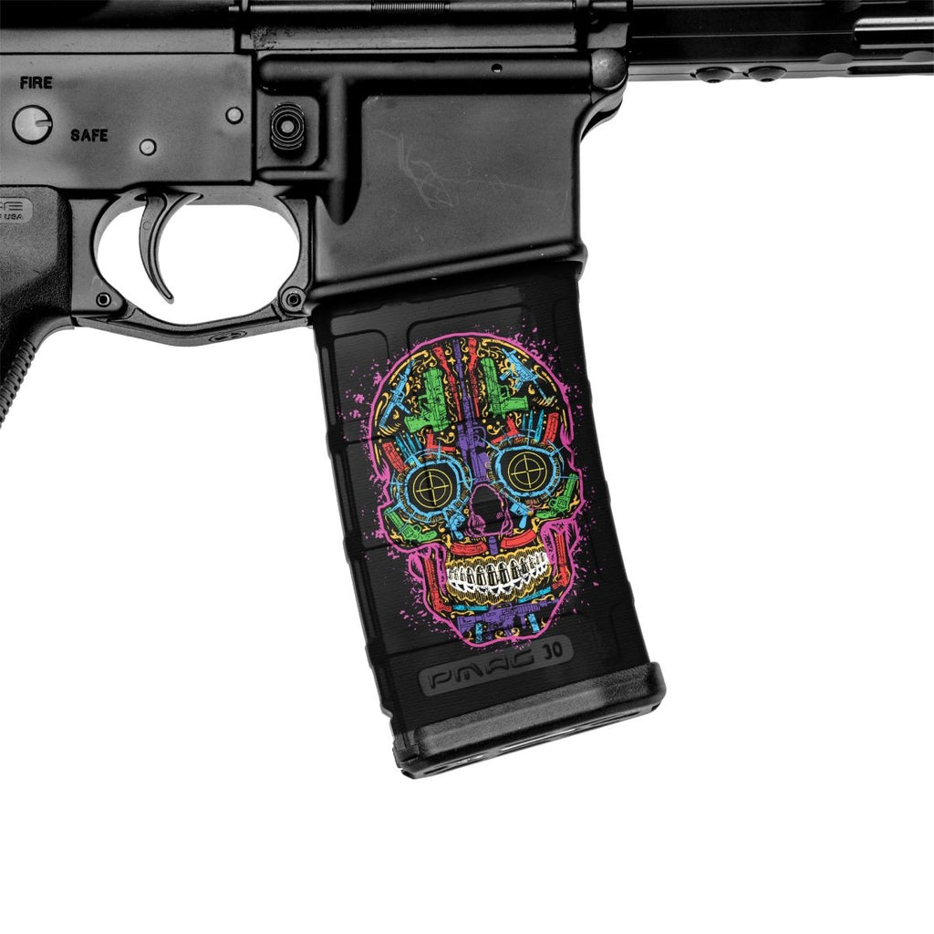 AR-15 Mag Skin (Sugar Skull) – GunSkins