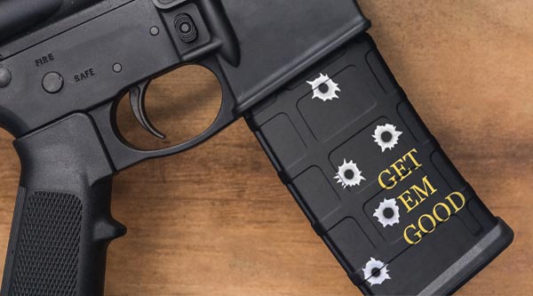 Custom AR-15 Mag Skin Upload your Own Image Design | GunSkins