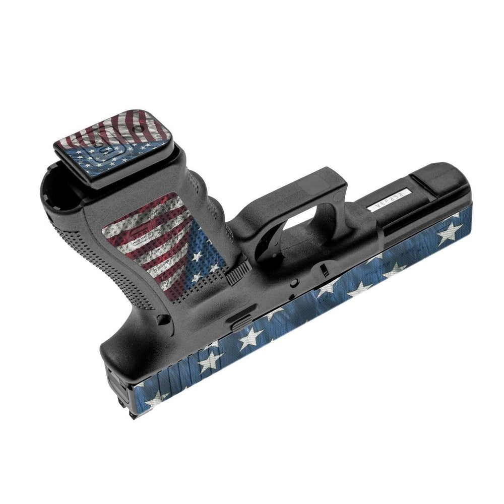 Pistol Wrap Vinyl Accent Skin Compatible with Glock | GunSkins