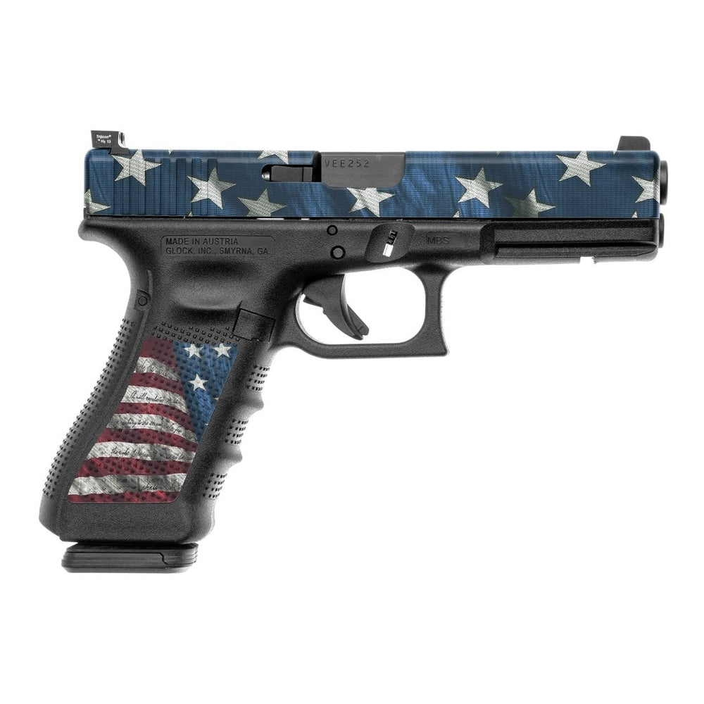 Pistol Wrap Vinyl Accent Skin Compatible with Glock | GunSkins