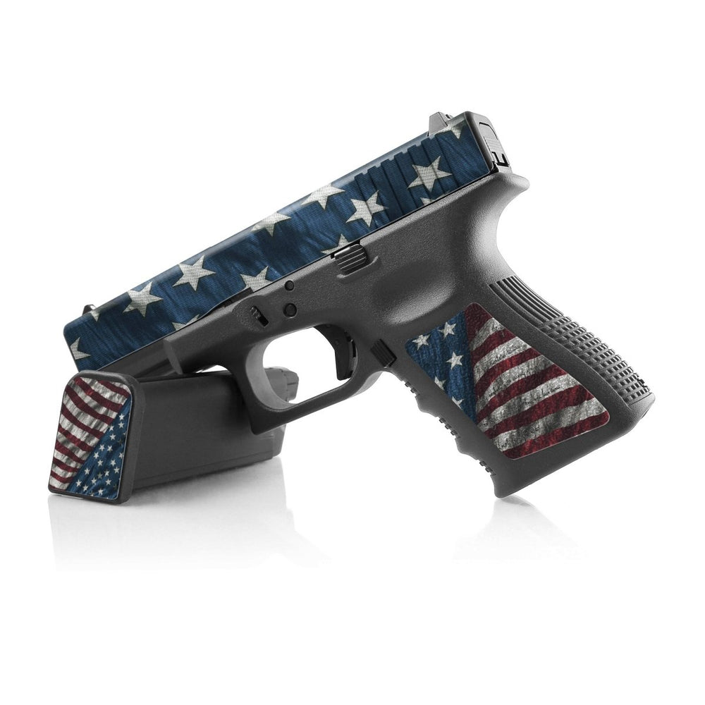Pistol Wrap Vinyl Accent Skin Compatible with Glock | GunSkins